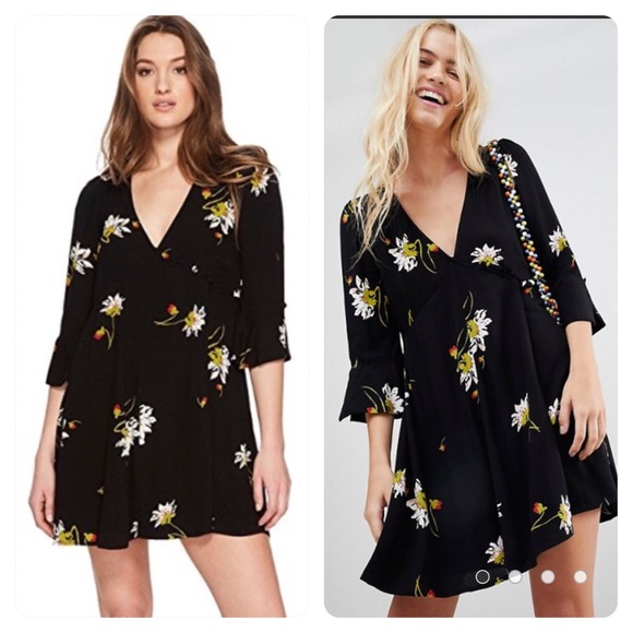 Free People | Dresses | Free People Time On My Side Mini Dress | Poshmark